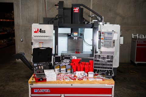 Mill Tooling and Workholding Starter Kit, CT40 | Haas Tooling