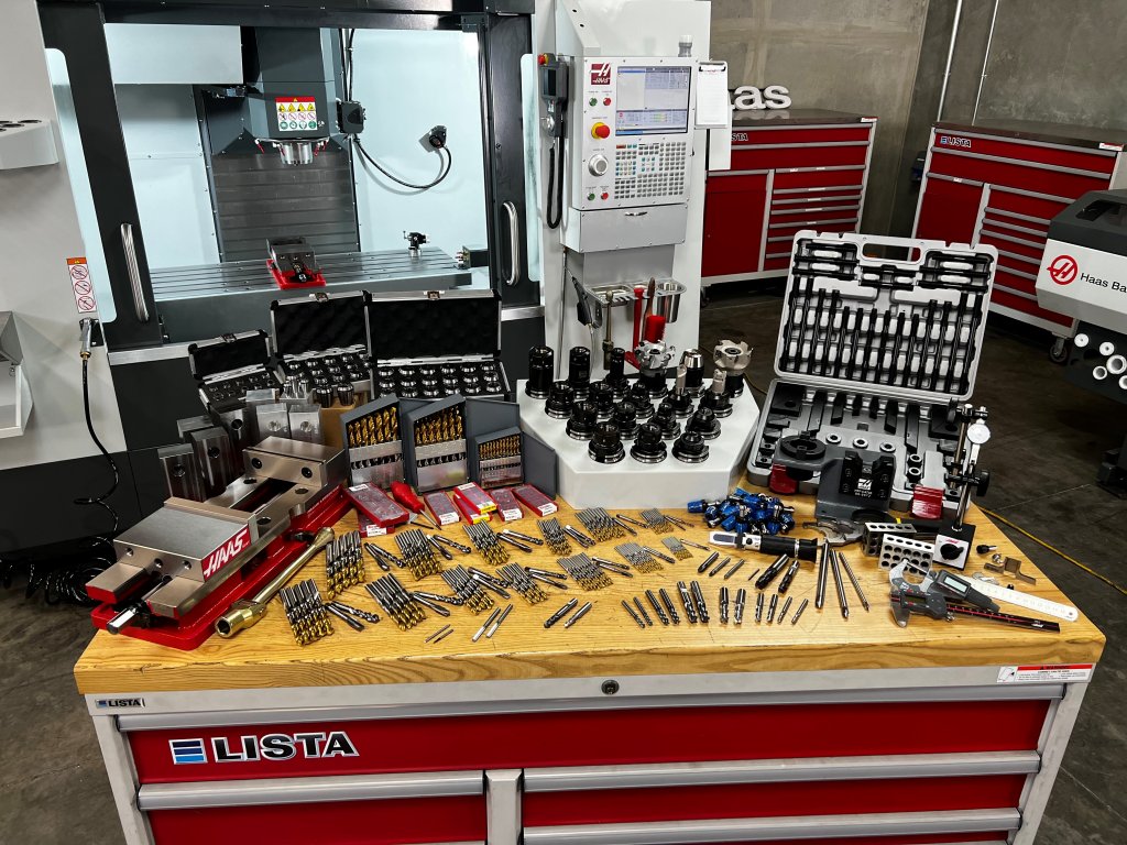 Mill Tooling and Workholding Starter Kit, CT40 | Haas Tooling
