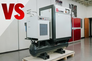 HAC15-VS, 15HP Variable-Speed Air Compressor, 53 Gal. Capacity | Haas ...
