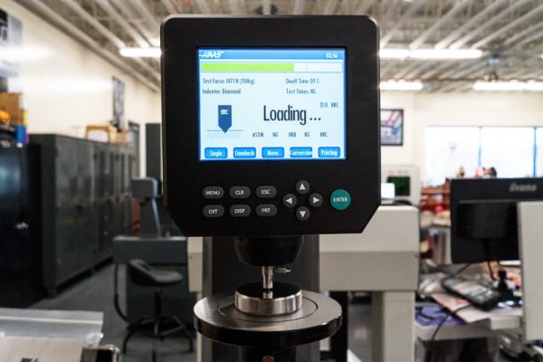 Digital Rockwell Hardness Tester, Semi-auto, Adjustable Dwell Time ...